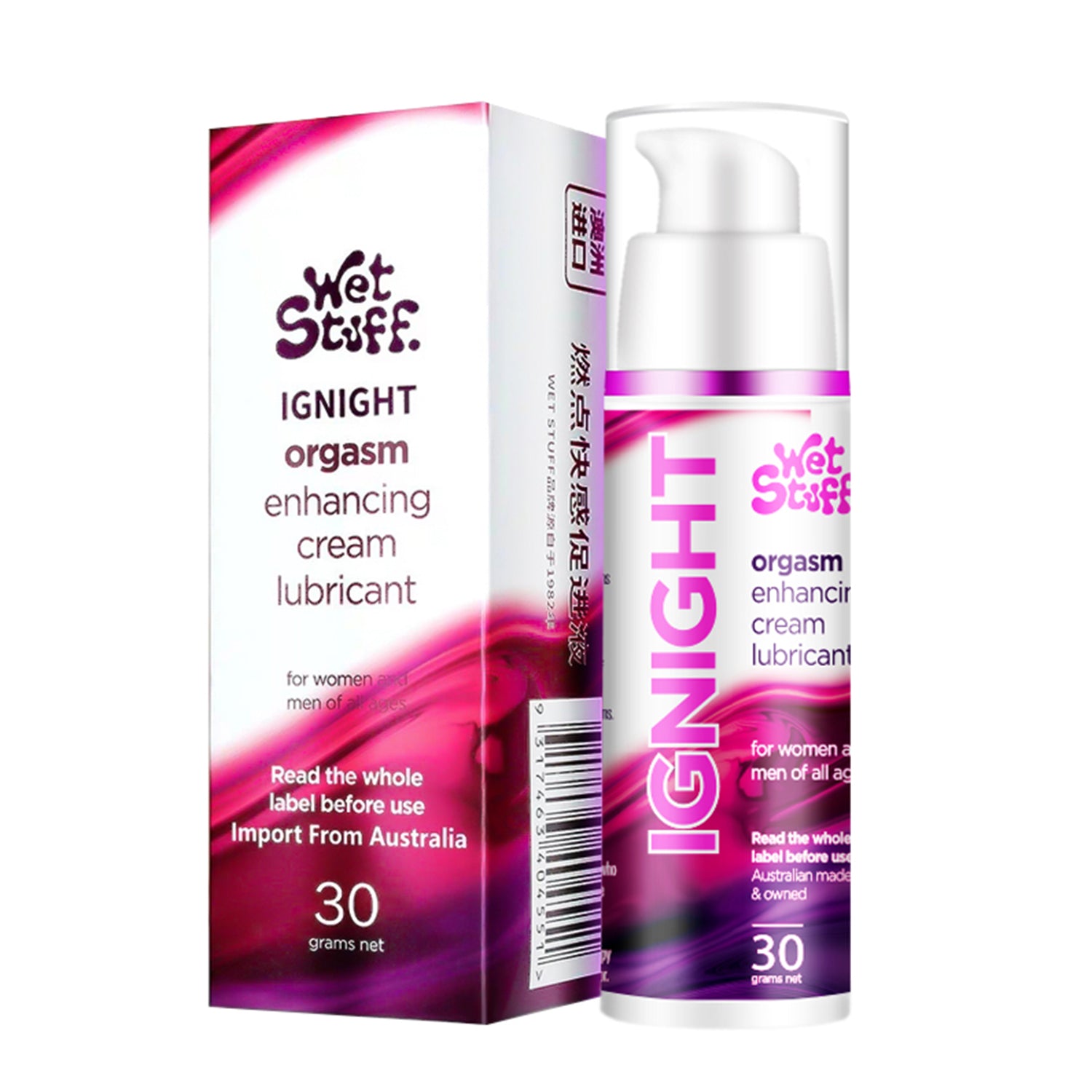 Lubricante Efecto Hormigueo Ignight Wet Stuff 3 ml - Moira